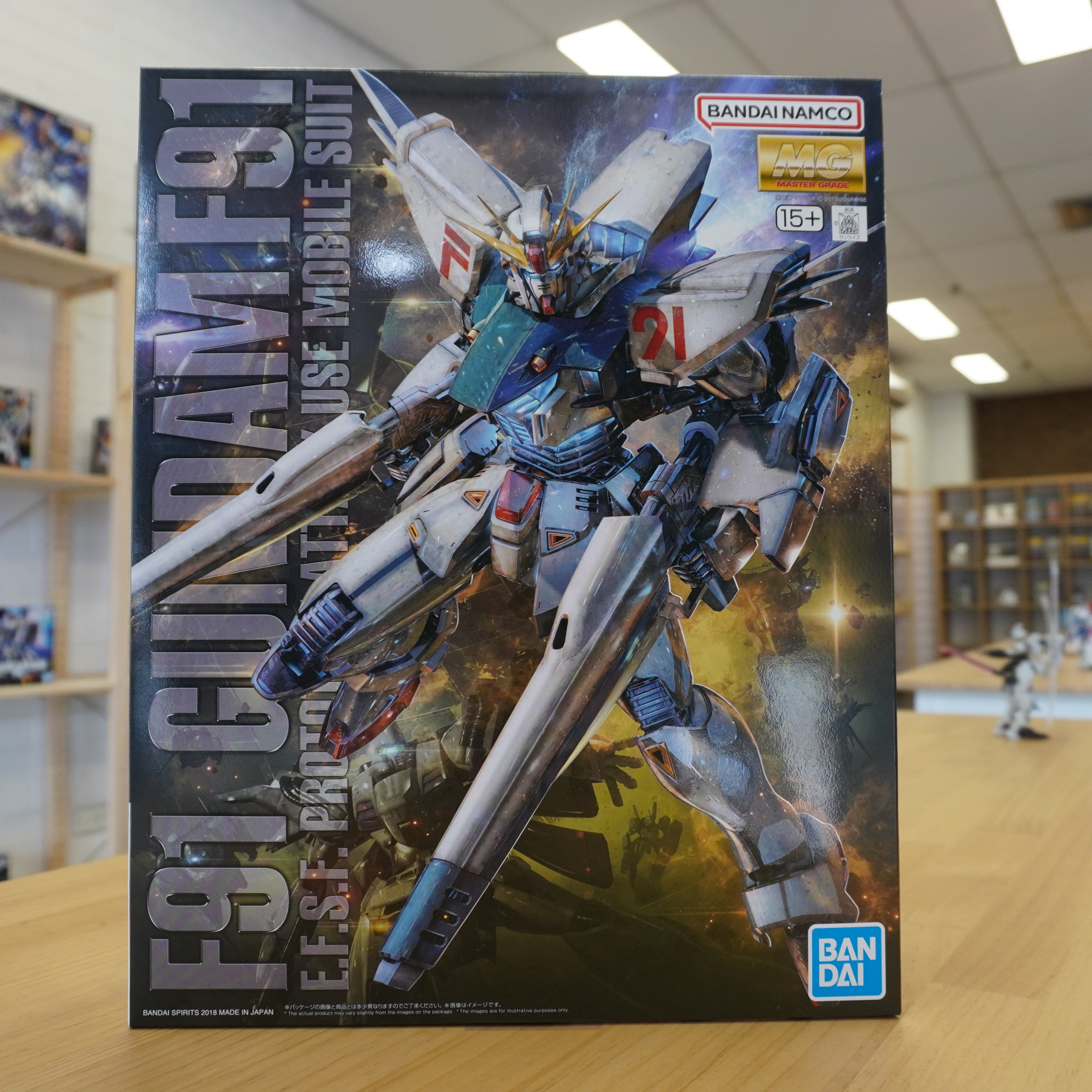 MG 1/100 GUNDAM F91 Ver.2.0 – Principality of G